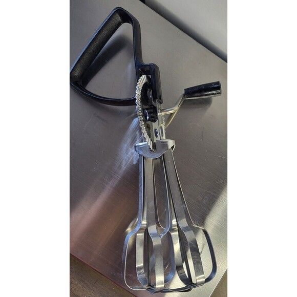 Kitchen | Rare Flint Ecko Egg Beater Heavy Duty Stainless Steel Hand ...